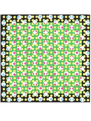 Dries Van Noten Square Silk Scarf - Multicolor
