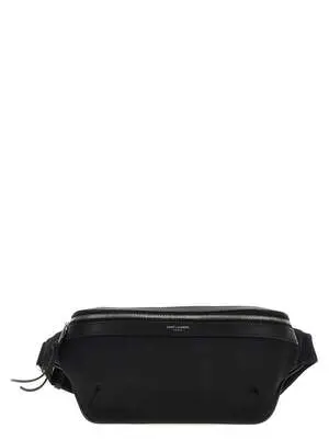 Saint Laurent Classic Canvas Fanny Pack - Black
