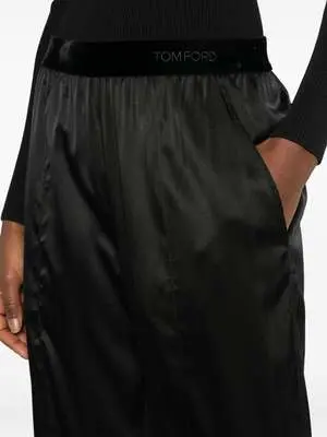 TOM FORD Stretch Silk Pants