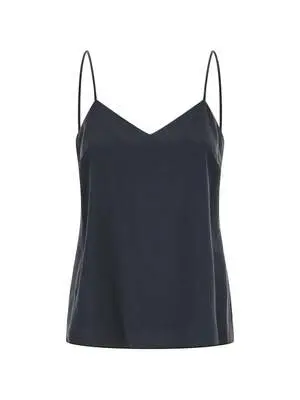Max Mara Silk Canvas Top