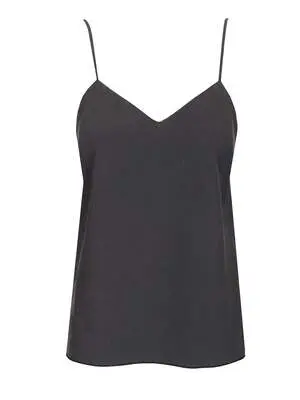 Max Mara Silk Canvas Top - Blue