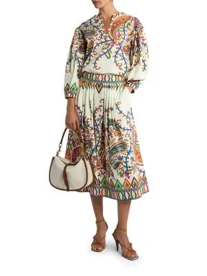 Etro Floral Paisley Print Blouse - Multicolor
