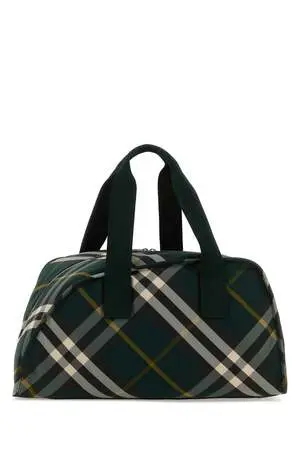 Burberry Printed Nylon Shield Travel Bag