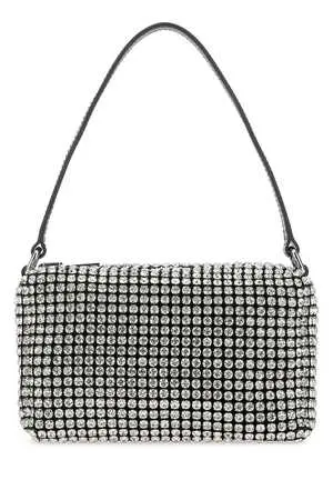 Alexander Wang Heiress Medium Pouch - Silver
