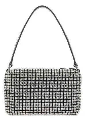 Alexander Wang Heiress Medium Pouch - Silver