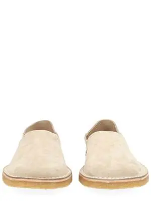 LEMAIRE Slip-on Moccasins - Cream