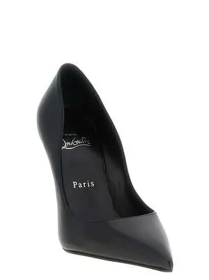 CHRISTIAN LOUBOUTIN Miss Z Nappa Leather Pointed-toe Stiletto Pumps - Black