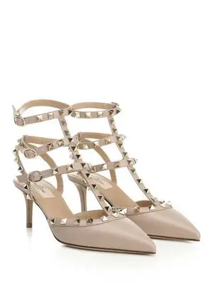 Valentino Garavani Rockstud Pumps With Straps - Multicolor