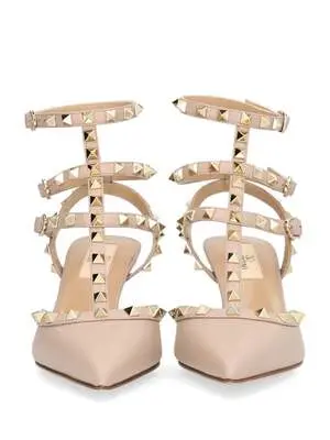 Valentino Garavani Rockstud Pumps With Straps - Multicolor