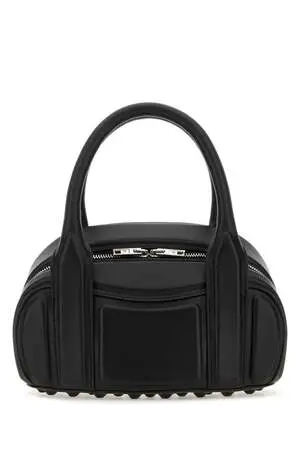 Alexander Wang Nappa Leather Roc Small Handbag - Black