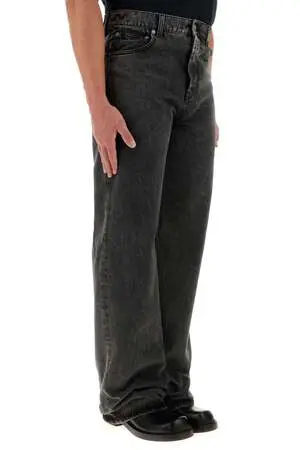 Alexander McQueen Grey Denim Jeans - Gray