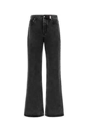 Alexander McQueen Grey Denim Jeans - Gray