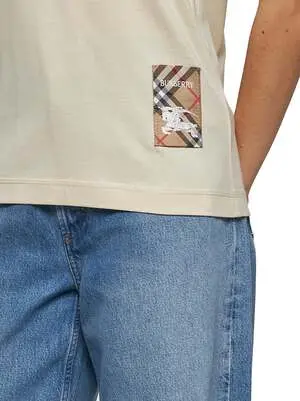 Burberry Cotton Crewneck T-shirt