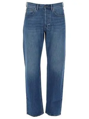 Valentino Garavani Jeans Cinque Tasche In Denim - Blue