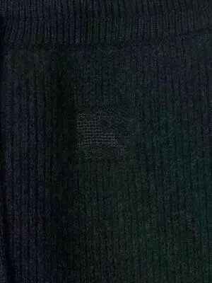 Burberry Ekd-embroidered Knitted Track Pants