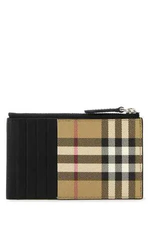 Burberry Printed Canvas Card Holder