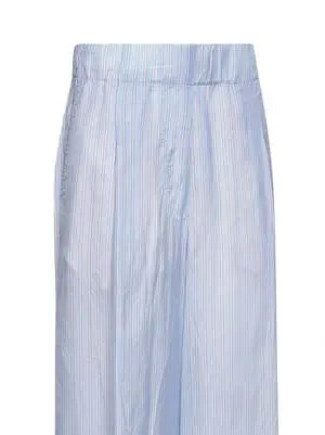Dries Van Noten Striped Cupro Wide-leg Trousers - Multicolor