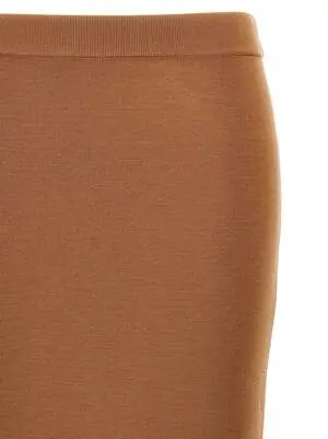 Saint Laurent Wool Knit Pencil Skirt