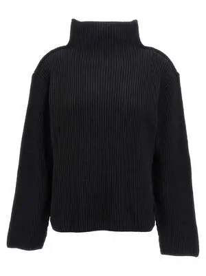 MARNI MARNI Ribbed High Neck Long Sleeve Sweater