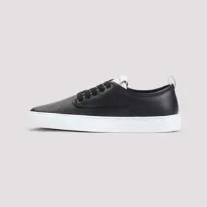 Givenchy Calf Leather Lace-up Sneakers - Black