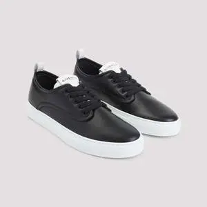 Givenchy Calf Leather Lace-up Sneakers - Black