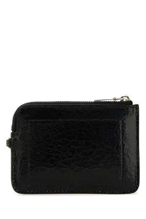 Alexander McQueen Leather Card Holder