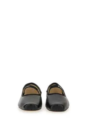 Repetto Ballerina Lisbeth Leather Flats - Black