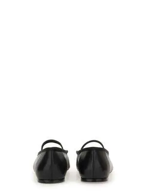 Repetto Ballerina Lisbeth Leather Flats - Black