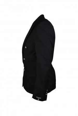 Balmain Wool Double-breasted Blazer