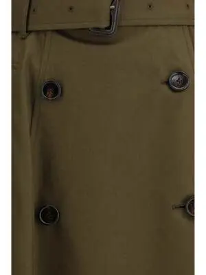 Burberry Trench Midi Skirt - Green