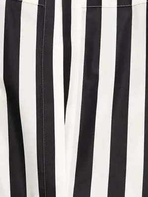 Jacquemus Asymmetrical Striped Cape Effect Tunic - Multicolor