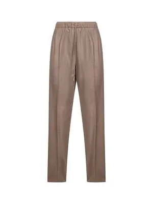 Max Mara MAX MARA Gatti Drawstring Trousers Multicolor