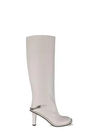 STELLA MCCARTNEY Stella McCartney Ryder High-Heeled Boots With Chain Detail