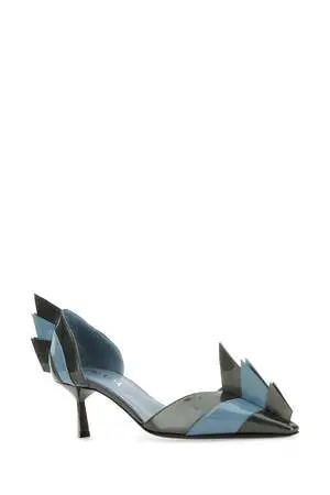 Prada Two-tone Leather Pumps - Multicolor