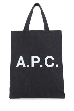 A.p.c. Denim Tote Bag - Blue