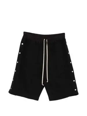 Rick Owens Snap Detail Drawstring Shorts
