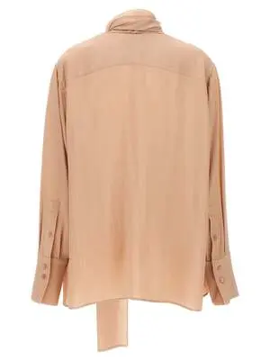 Givenchy Pussy Bow Blouse - Cream