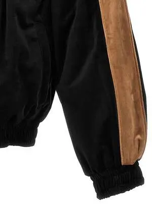 Rhude Sky Lounge Velvet Zip-up Sweatshirt