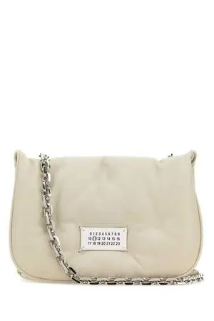 MAISON MARGIELA MAISON MARGIELA Small Glam Slam Flap Crossbody Bag Gray