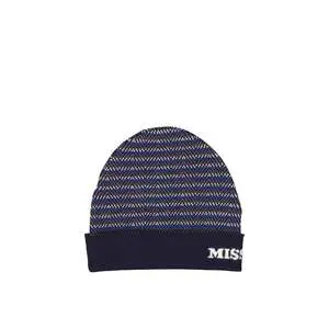Missoni Wool Beanie Hat - Blue
