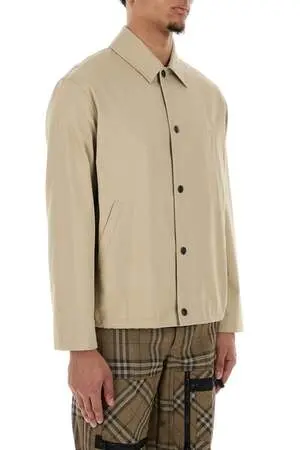 Burberry Gabardine Jacket - Brown