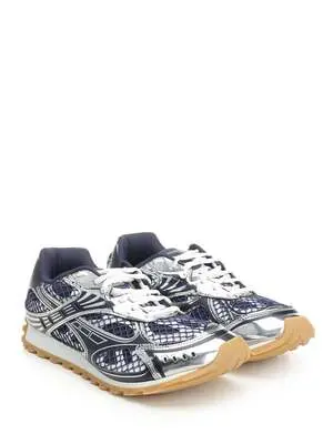 Bottega Veneta Orbit Sneaker - Silver