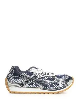 Bottega Veneta Orbit Sneaker - Silver