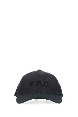 A.p.c. Denim Baseball Cap - Blue