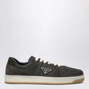 Prada Re-nylon And Suede Sneakers - Brown
