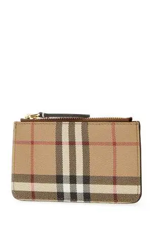 Burberry Printed Canvas Coin Purse - Multicolor