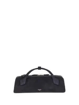 Alaïa Le Teckel Goat Leather Clutch Bag - Black