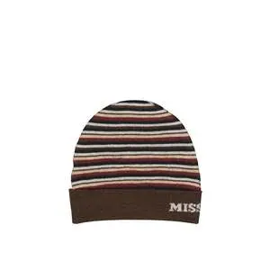 Missoni Wool Beanie Hat - Brown
