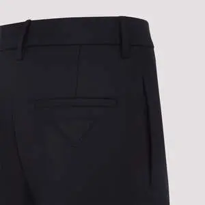 Prada Virgin Wool Pants - Blue