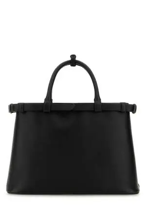 Prada Medium Buckle Handbag - Black